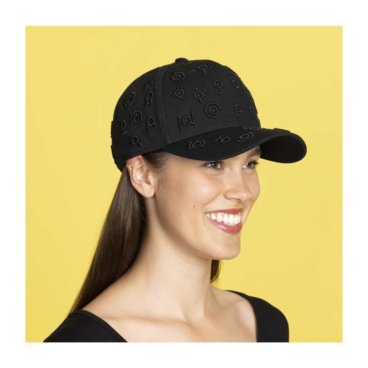 Unown Allover Curved-Brim Hat (One Size-Adult) | Pokémon Center UK ...