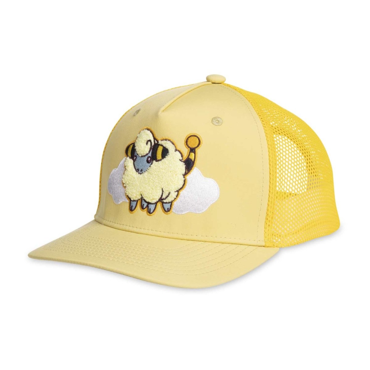 Mareep Fluffy Fun Snapback Hat (One Size-Adult) | Pokémon Center ...