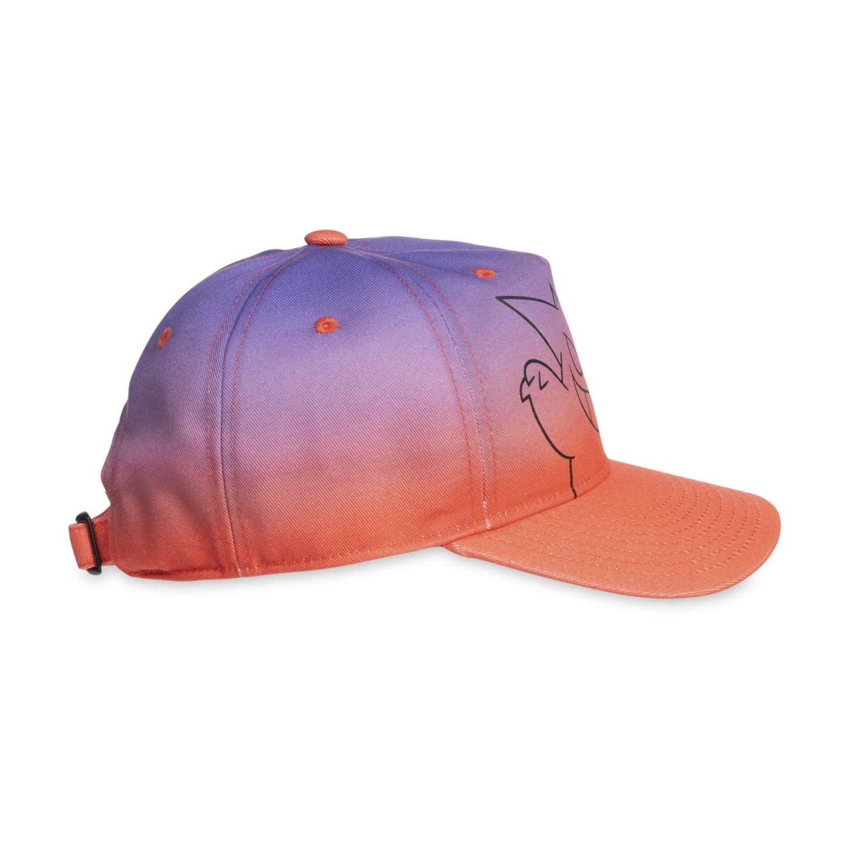 Gengar Gradient Curved-Brim Hat (One Size-Adult) | Pokémon Center ...