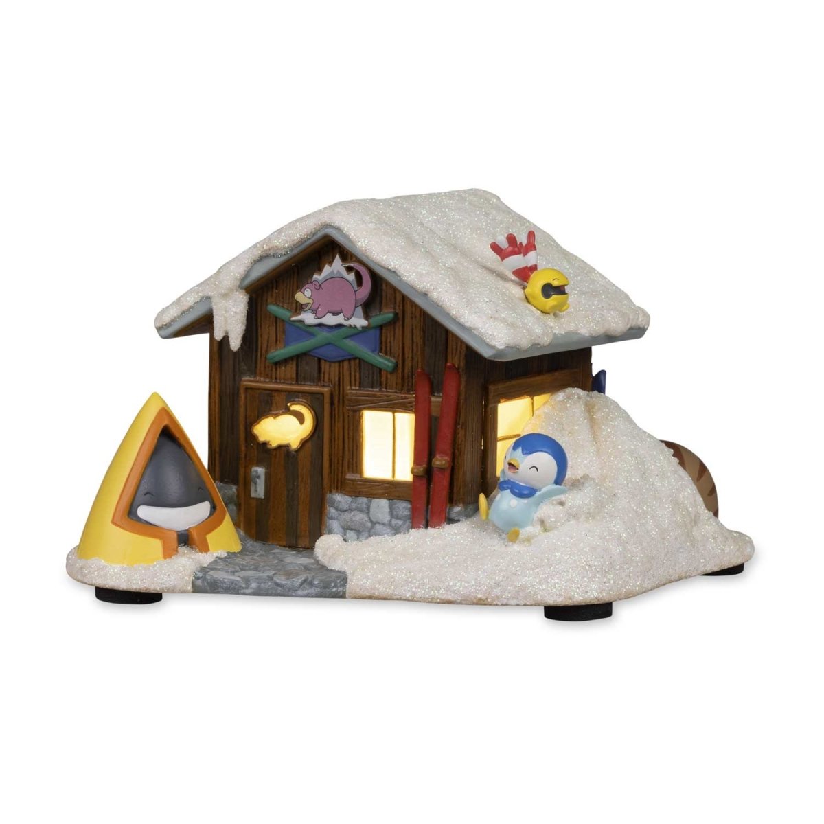 Slowpoke Ski School Holiday Pokémon Village Figure | Pokémon Center ...