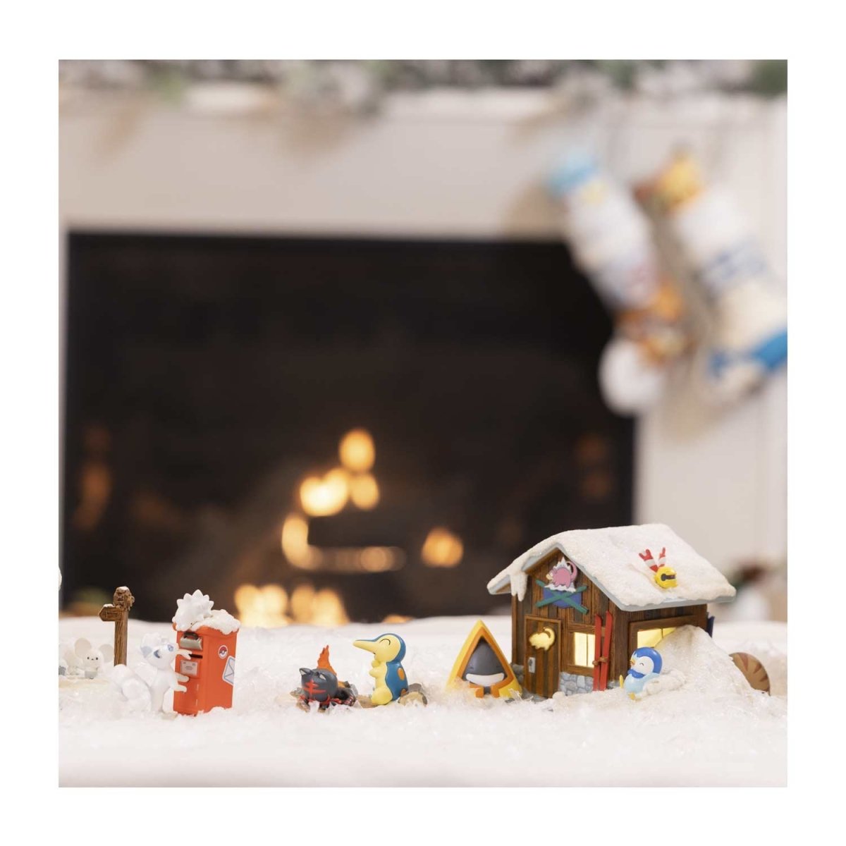 Slowpoke Ski School Holiday Pokémon Village Figure | Pokémon Center ...