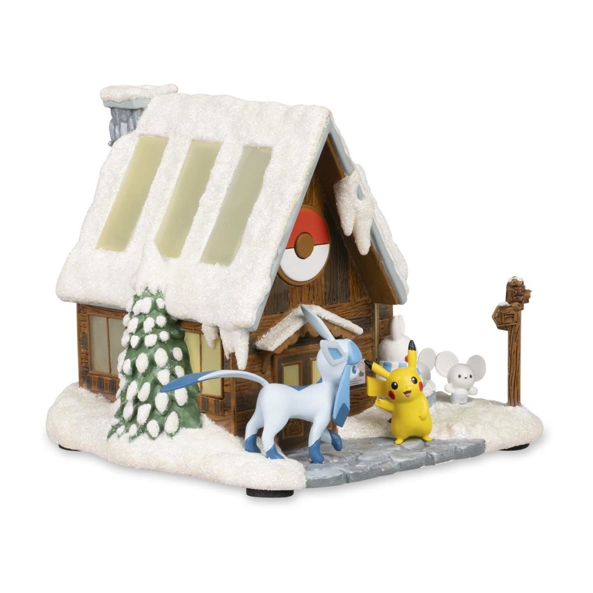 Winter Retreat Holiday Pokémon Village Figure | Pokémon Center Official ...