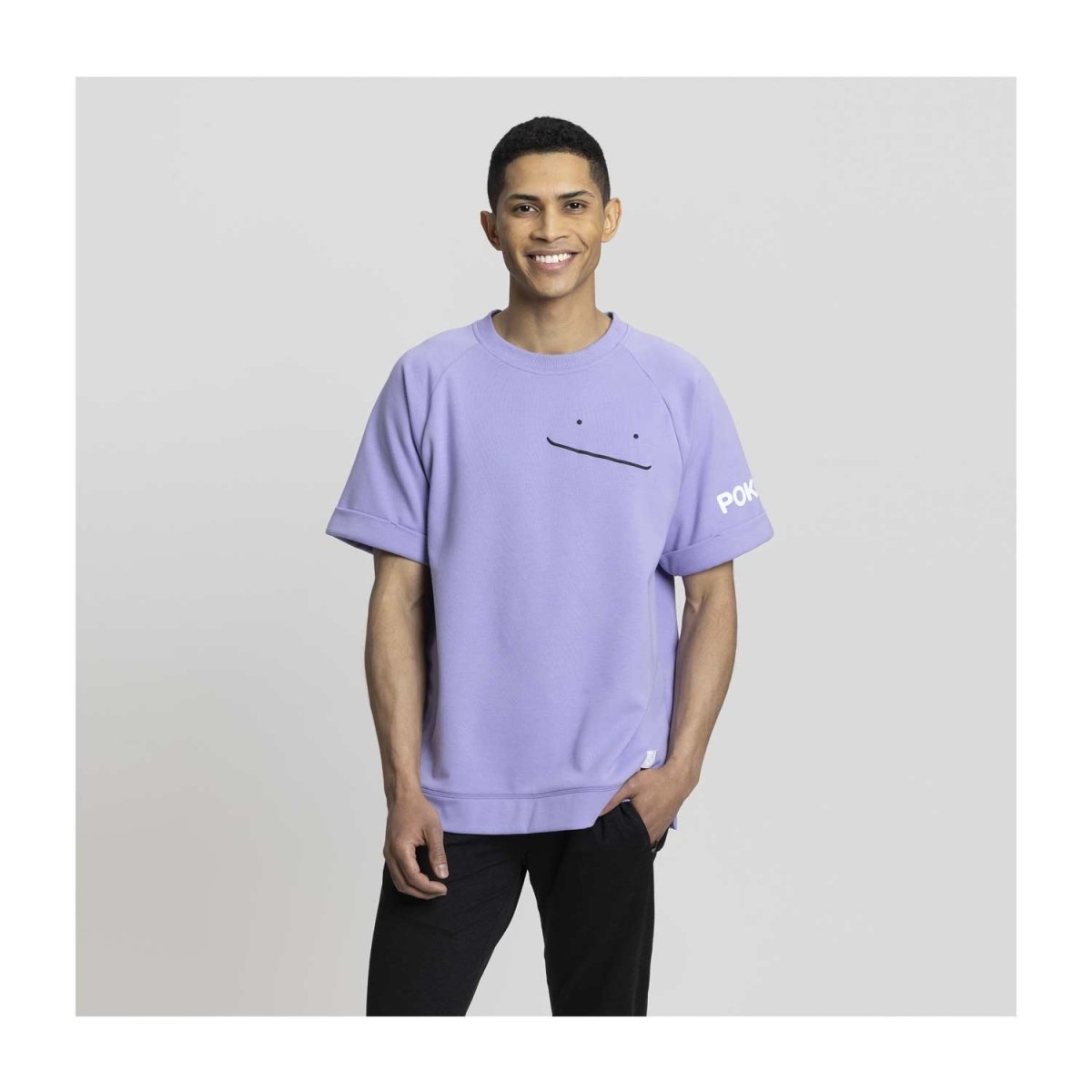Simply Ditto Pokémon Lounge Purple Short-Sleeve Sweatshirt - Adult ...