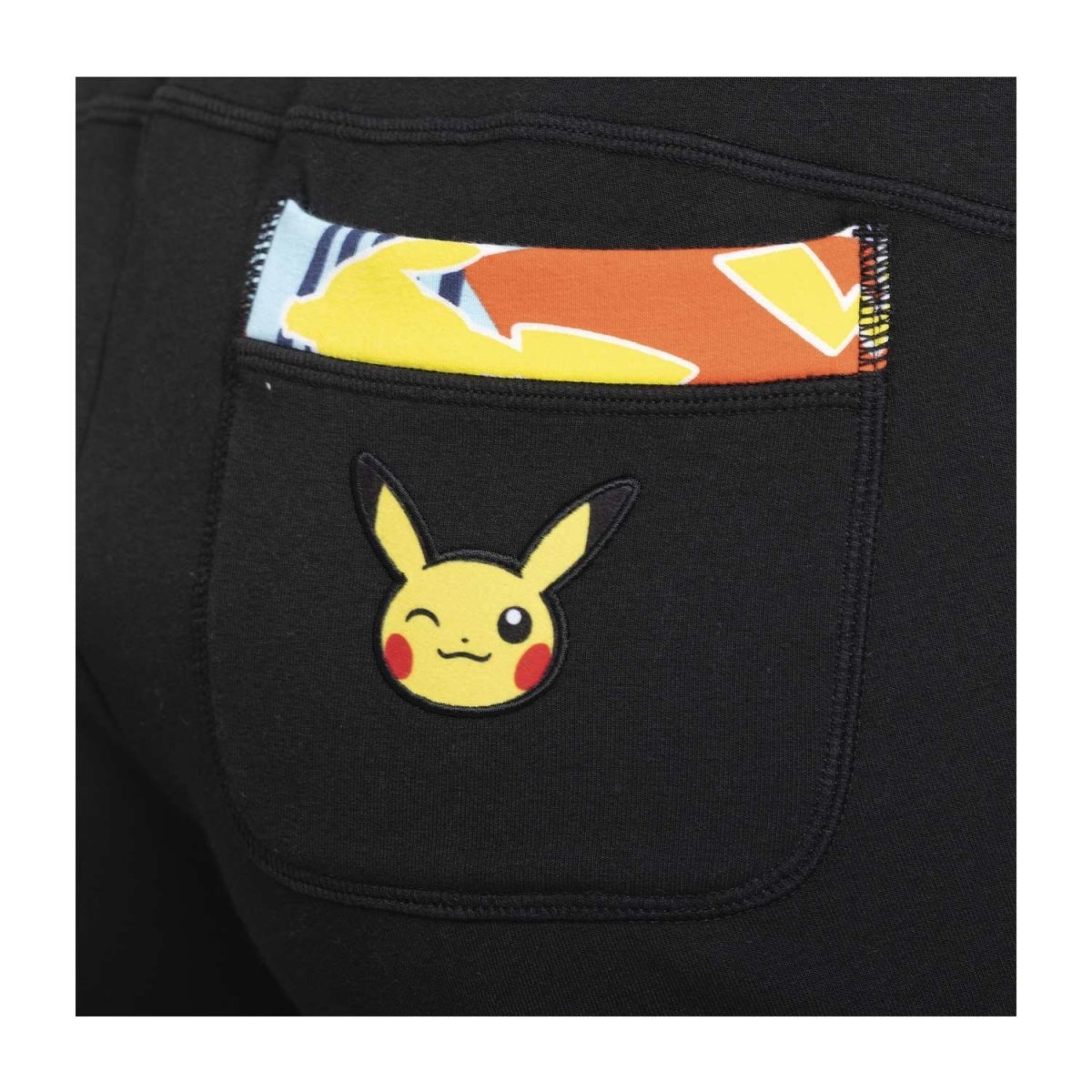 Pikachu Mix Pokémon Lounge Black Jogger Pants - Women | Pokémon Center ...