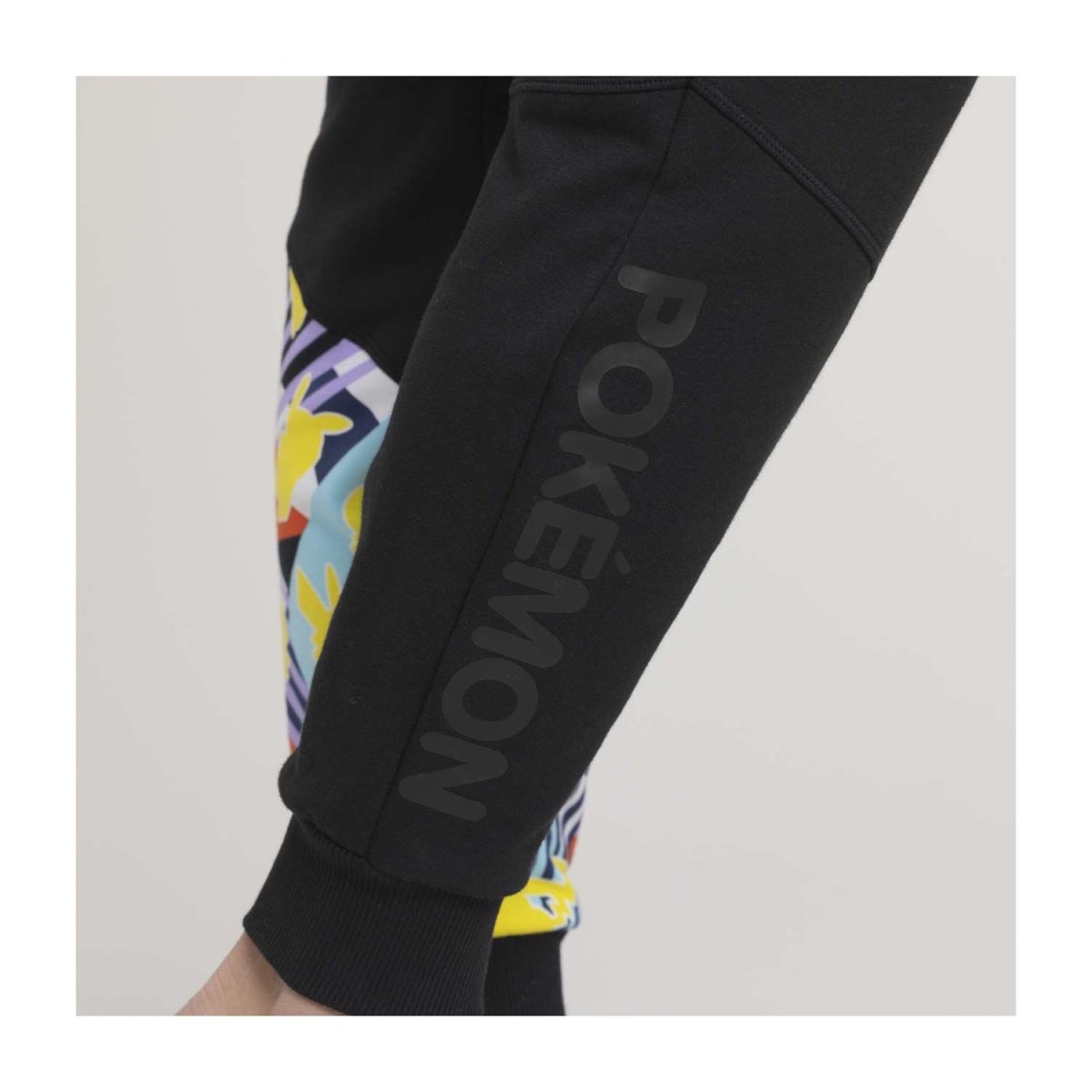 Pikachu Mix Pokémon Lounge Black Jogger Pants - Women | Pokémon Center ...