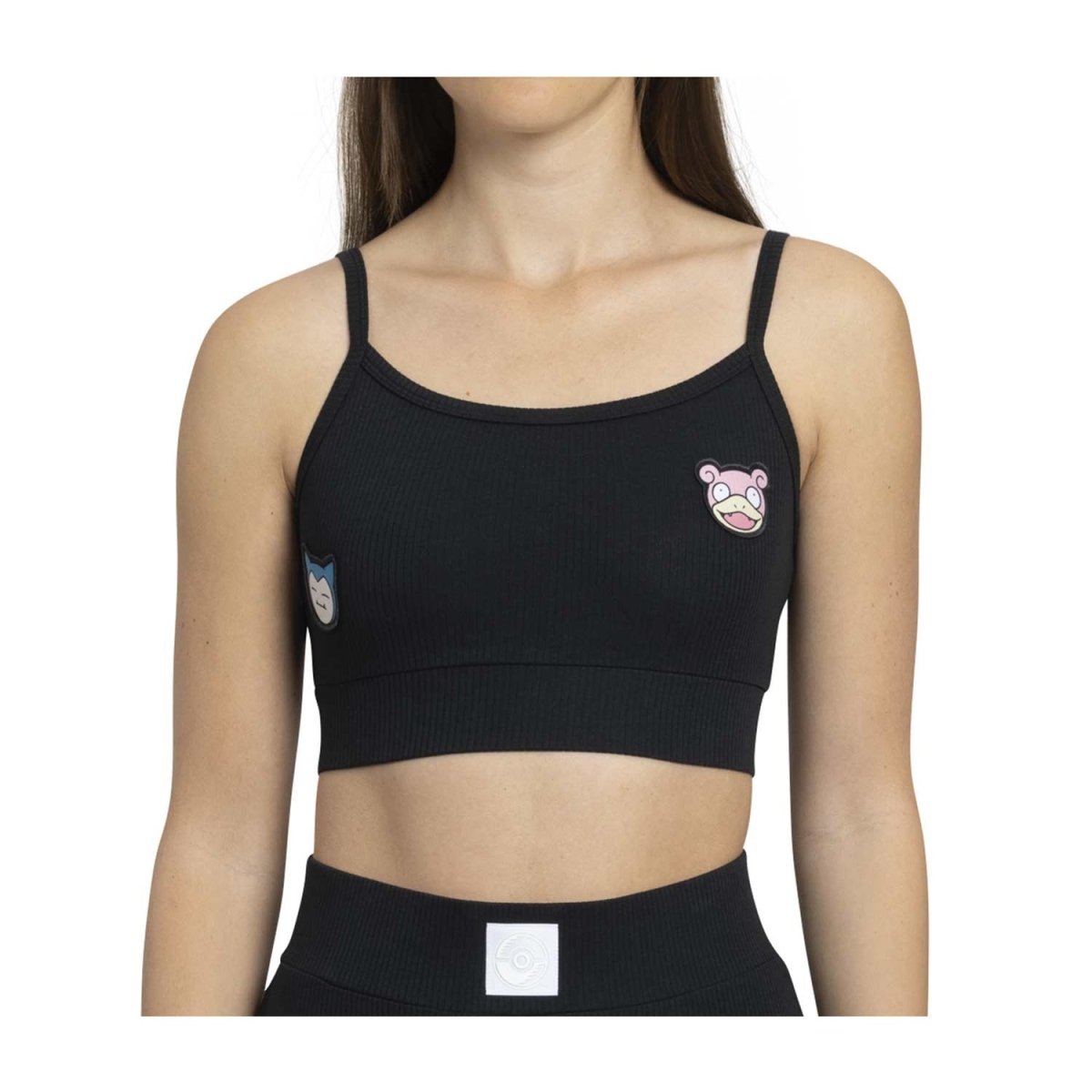 Pikachu & Friends Pokémon Lounge Black Bralette - Women | Pokémon ...