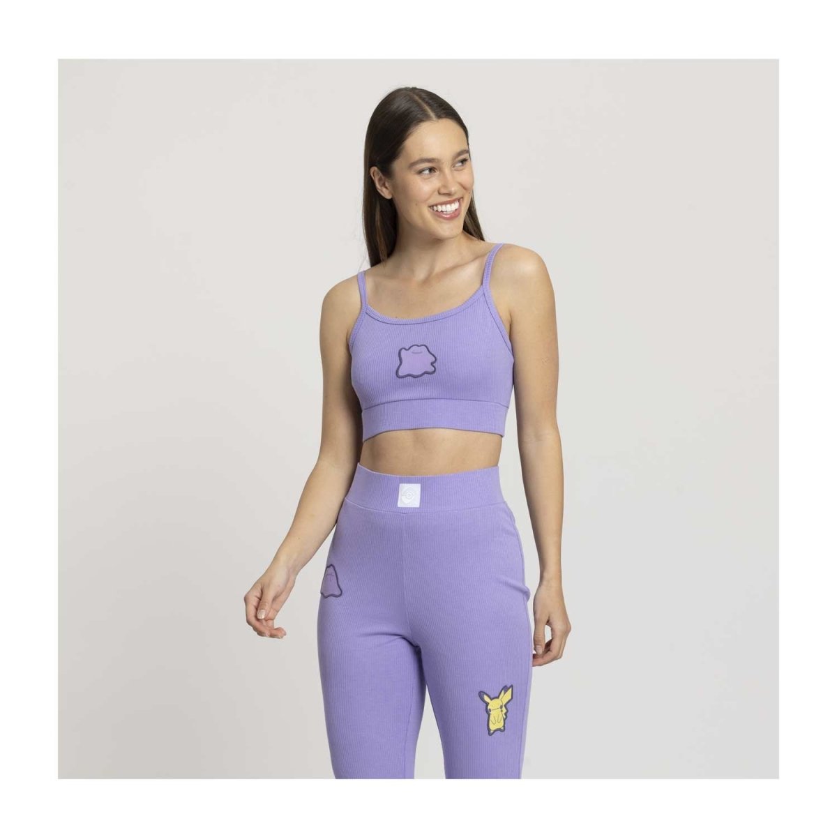 Simply Ditto Pokémon Lounge Purple Bralette - Women | Pokémon Center ...