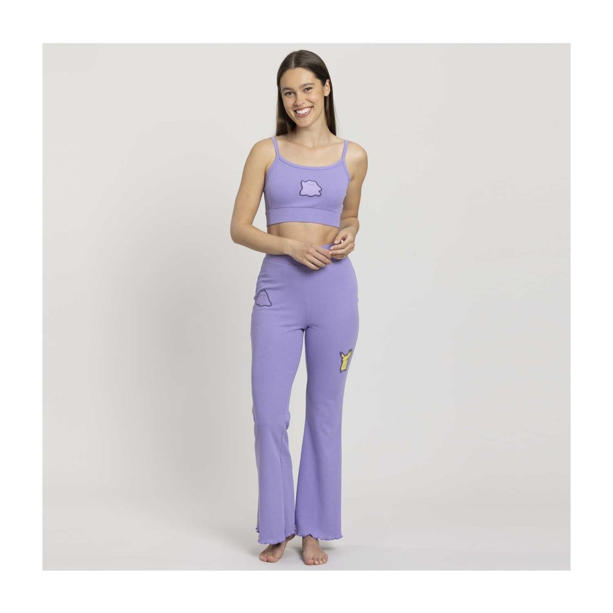 Simply Ditto Pokémon Lounge Purple Bralette - Women | Pokémon Center ...