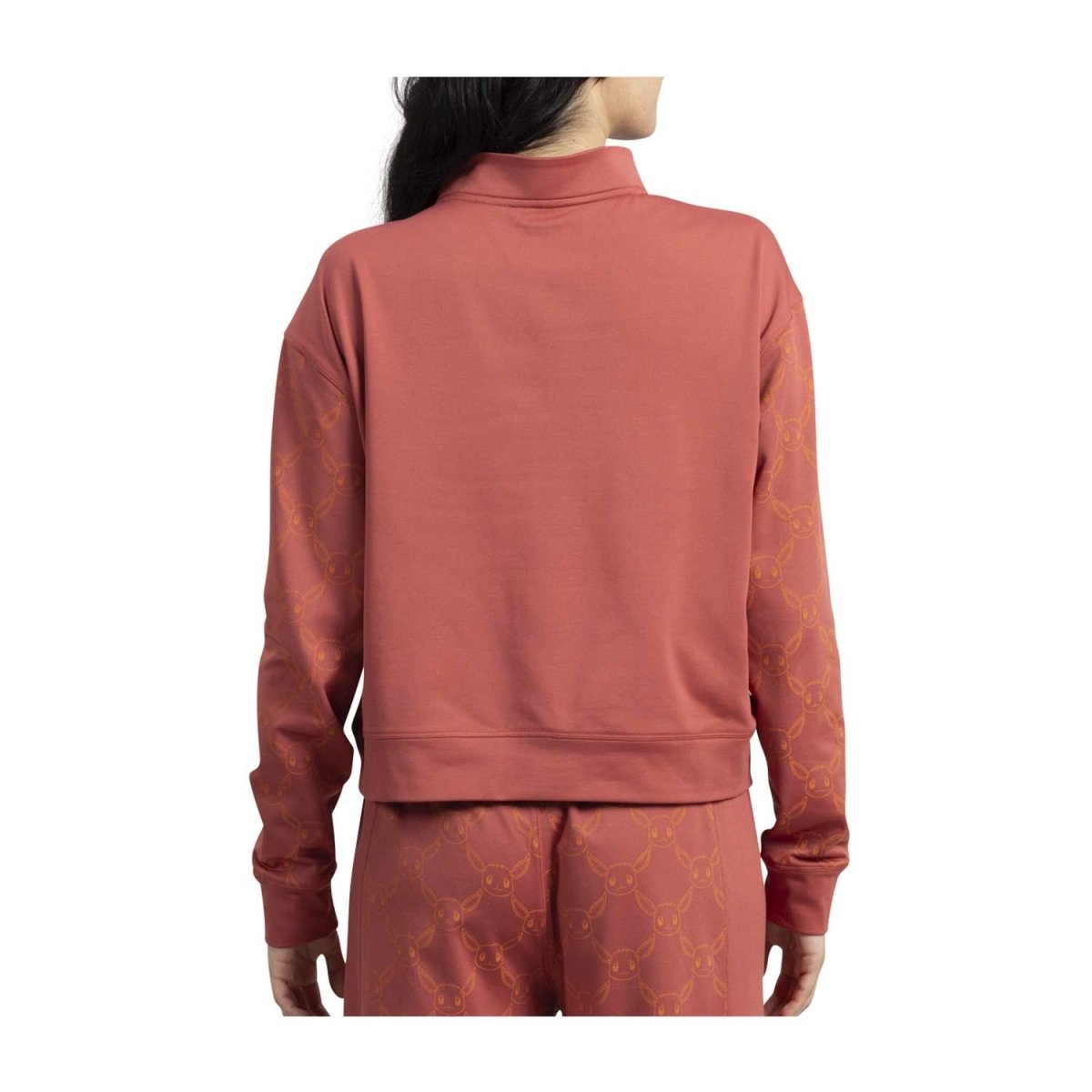 Eevee Pokémon Lounge Red Funnel Neck Long-Sleeve Top - Women | Pokémon ...