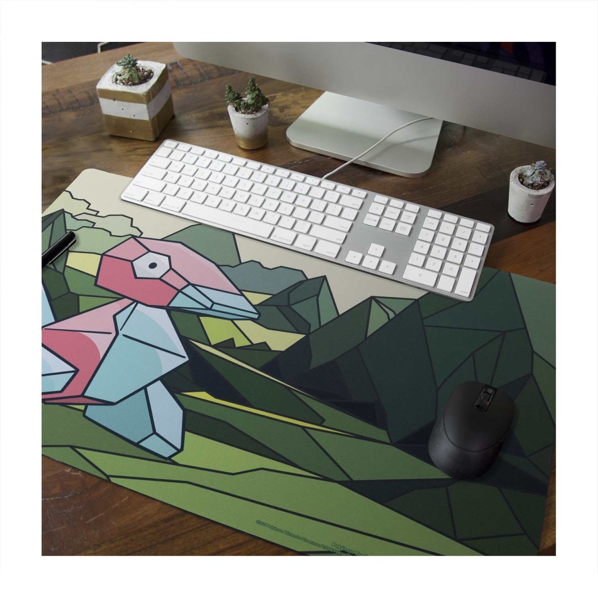 Pokémon TCG: Porygon & Polygons Playmat | Pokémon Center Official Site