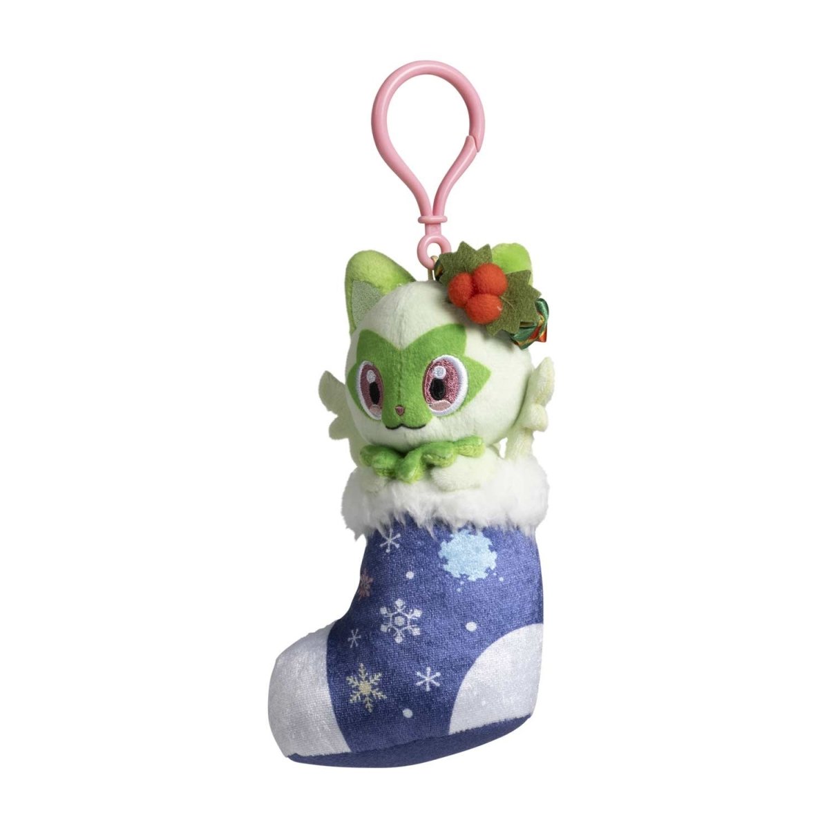 Sprigatito Pokémon Holiday Festival Plush Key Chain | Pokémon Center ...