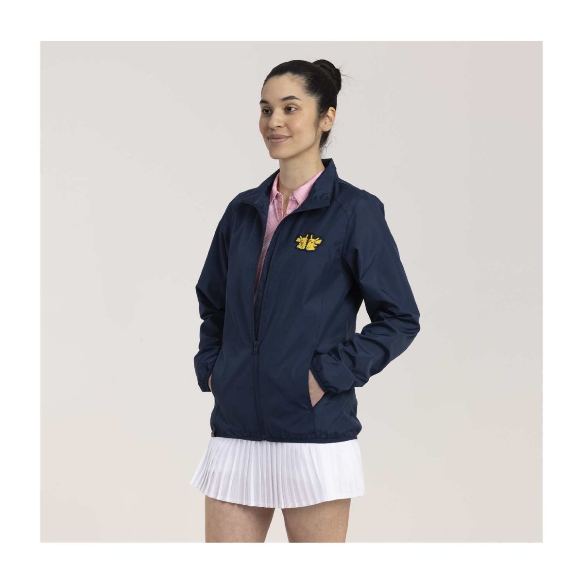 Pikachu Pokémon Clubhouse Navy Zip-Up Jacket - Women | Pokémon Center ...