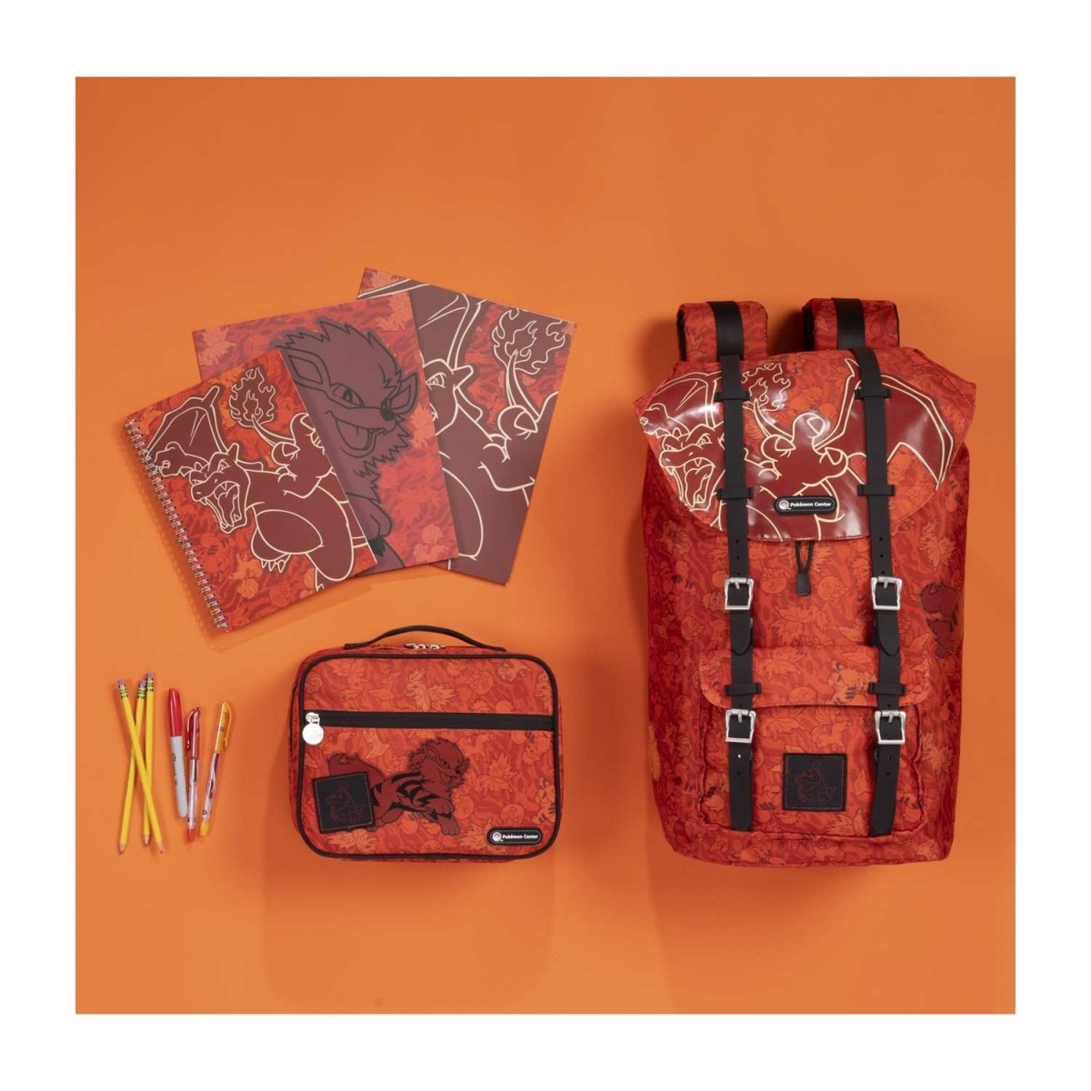 Fire Forms Pokémon Fundamentals Lunch Bag | Pokémon Center UK Official Site