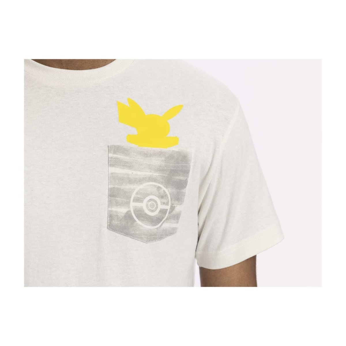 Pikachu Peek-a-Pokémon Pocket T-Shirt - Adult | Pokémon Center UK ...