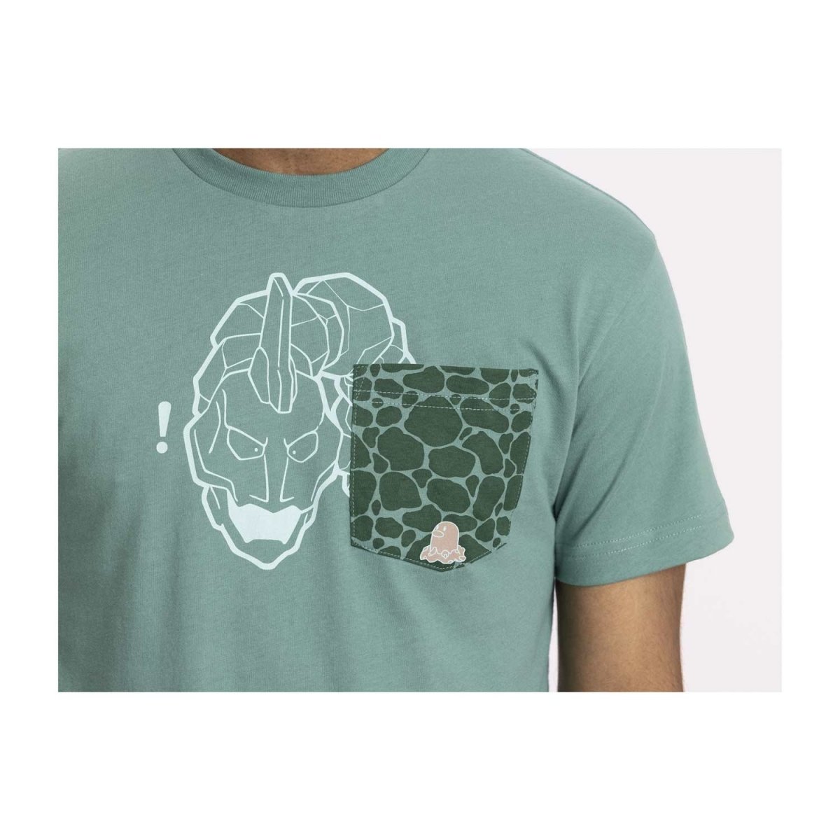 Diglett & Onix Peek-a-Pokémon Pocket T-Shirt - Adult | Pokémon Center ...