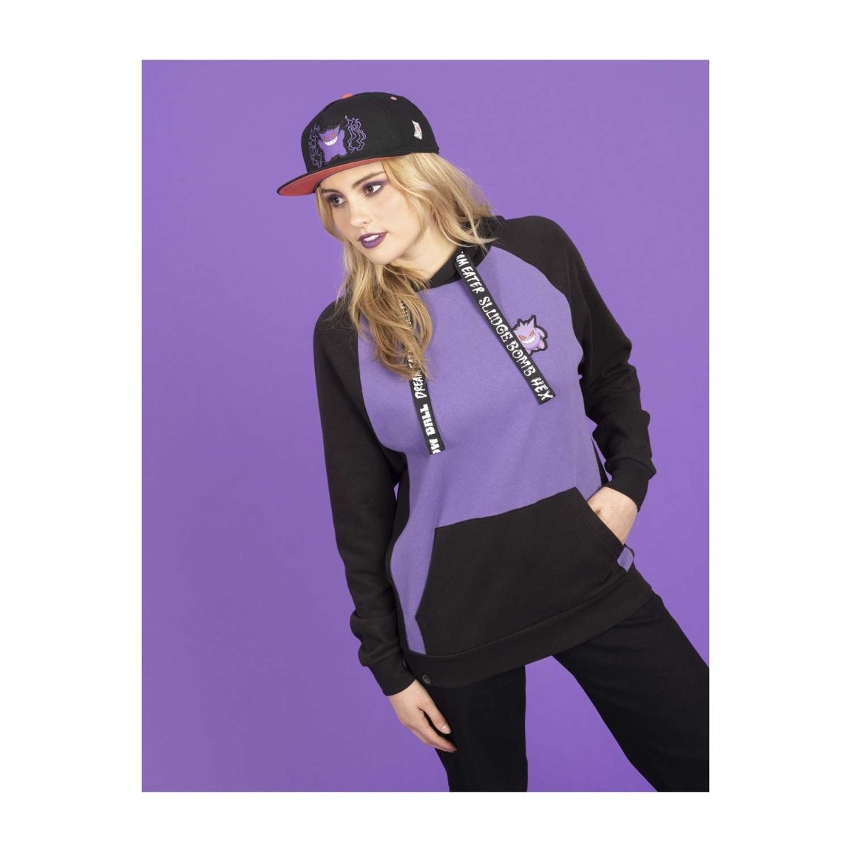 Gengar Black Hat (One Size-Adult) | Pokémon Center UK Official Site