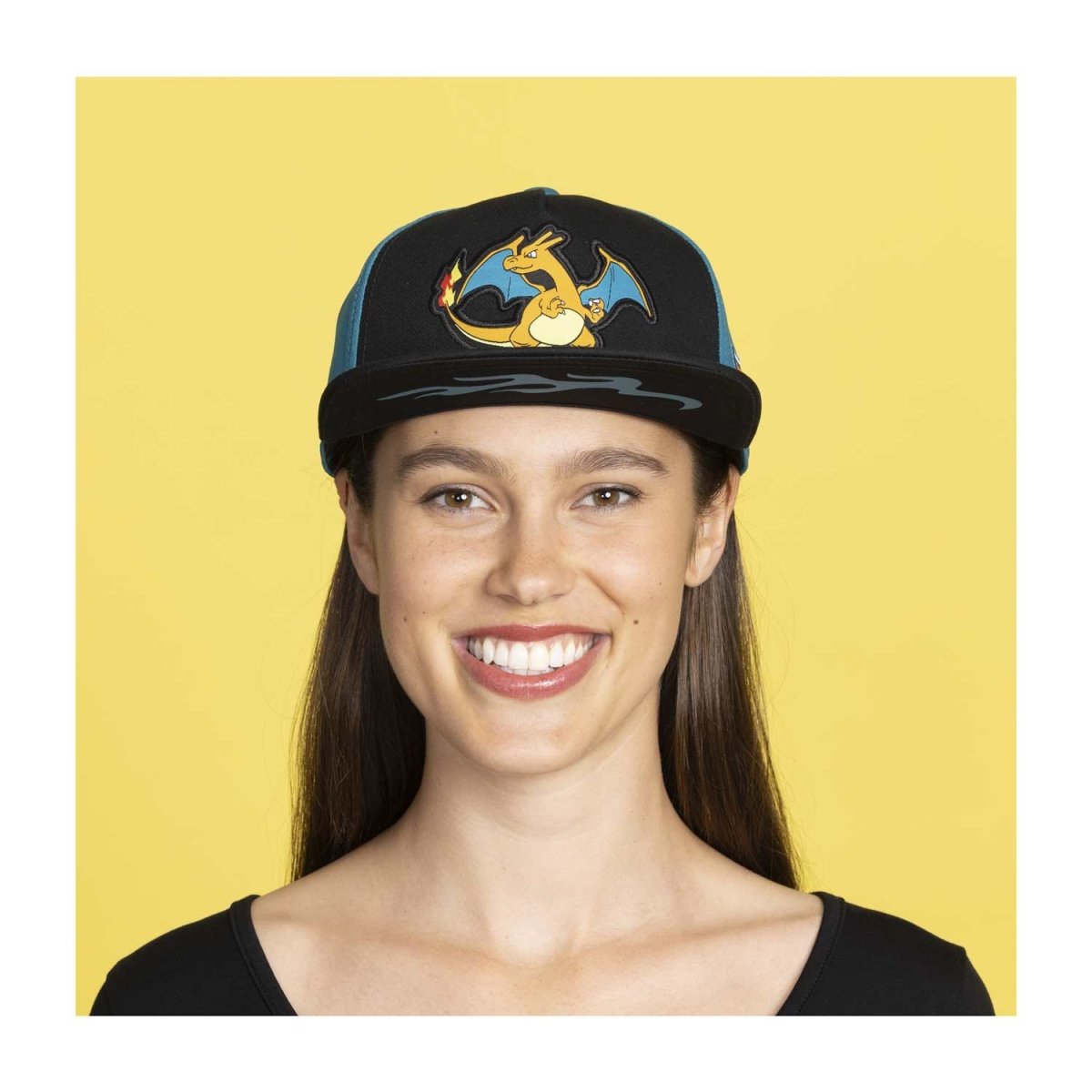Charizard Black & Turquoise Hat (One Size-Adult) | Pokémon Center UK ...
