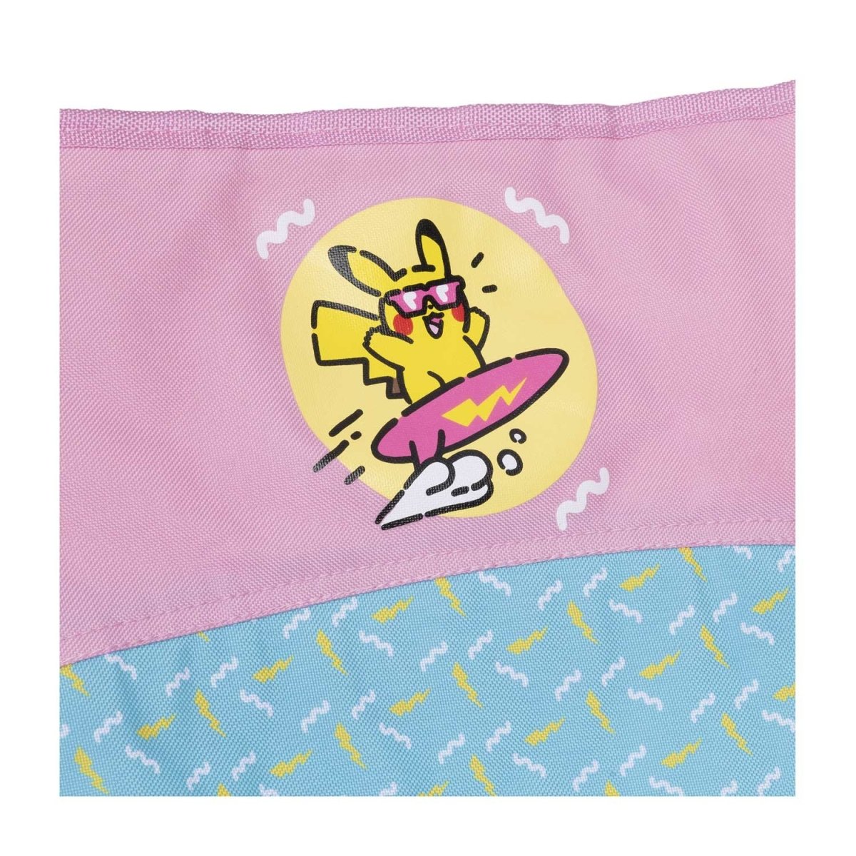Pikachu Pokémon Lazy Summer Pink & Blue Low-Back Chair | Pokémon Center ...