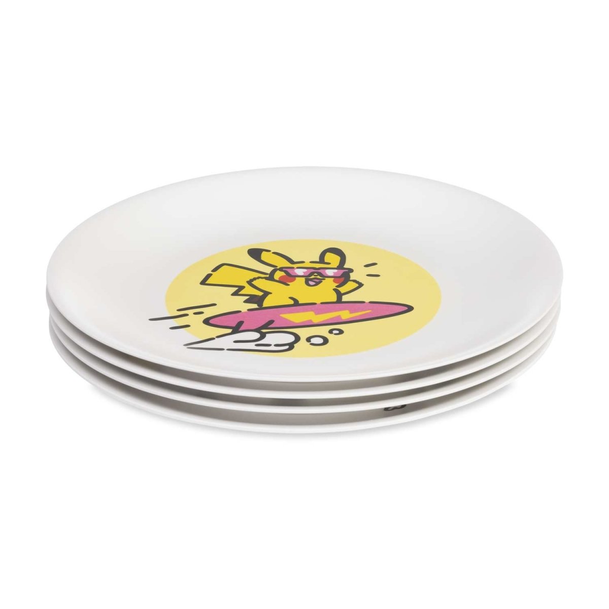 Pokémon Lazy Summer Plates (4-Pack) | Pokémon Center New Zealand ...