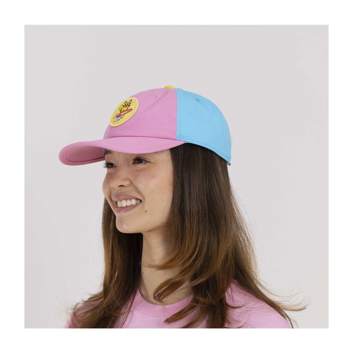 Pikachu Pokémon Lazy Summer Pink & Blue Hat (One Size-Adult) | Pokémon ...