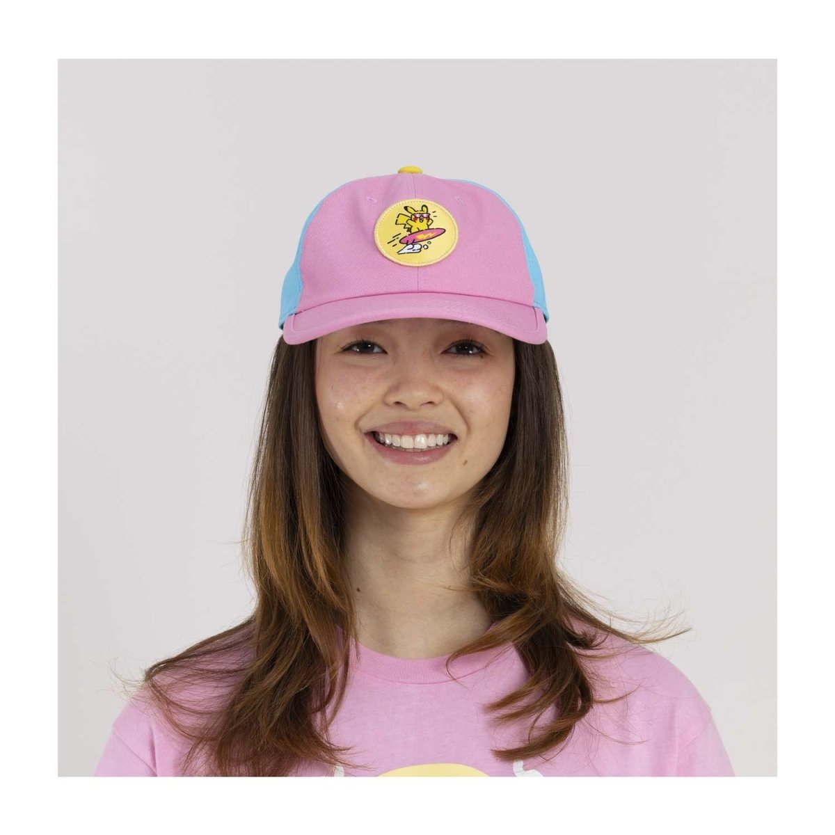 Pikachu Pokémon Lazy Summer Pink & Blue Hat (One Size-Adult) | Pokémon ...