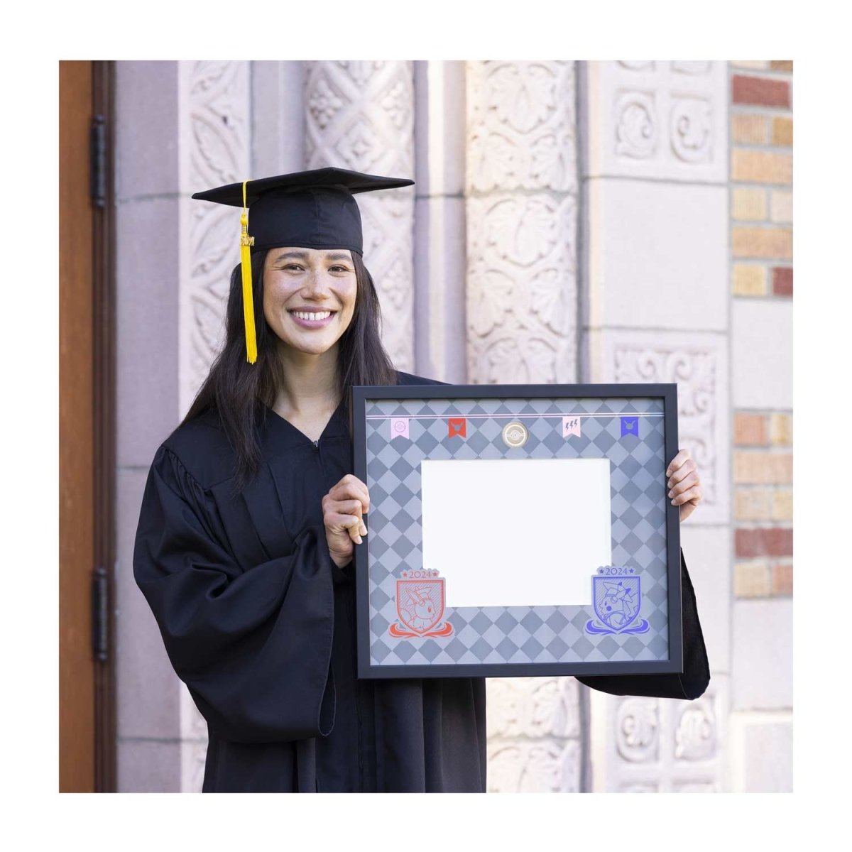 Graduation Pikachu & Eevee 2024 Diploma Frame | Pokémon Center Official ...