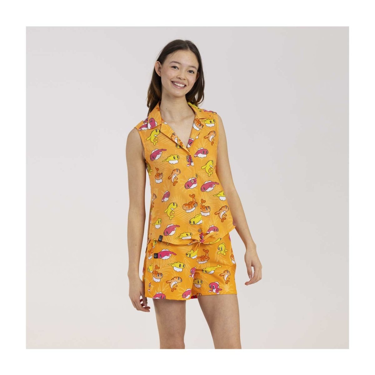 Tatsugiri Trio Pokémon Tropical Shorts - Women | Pokémon Center ...