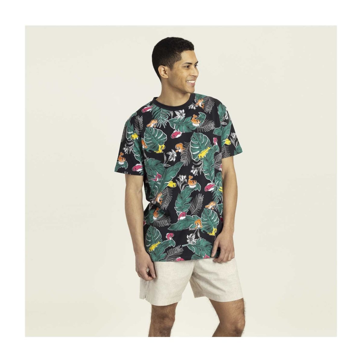 Friends & Fronds Pokémon Tropical T-Shirt - Adult | Pokémon Center ...