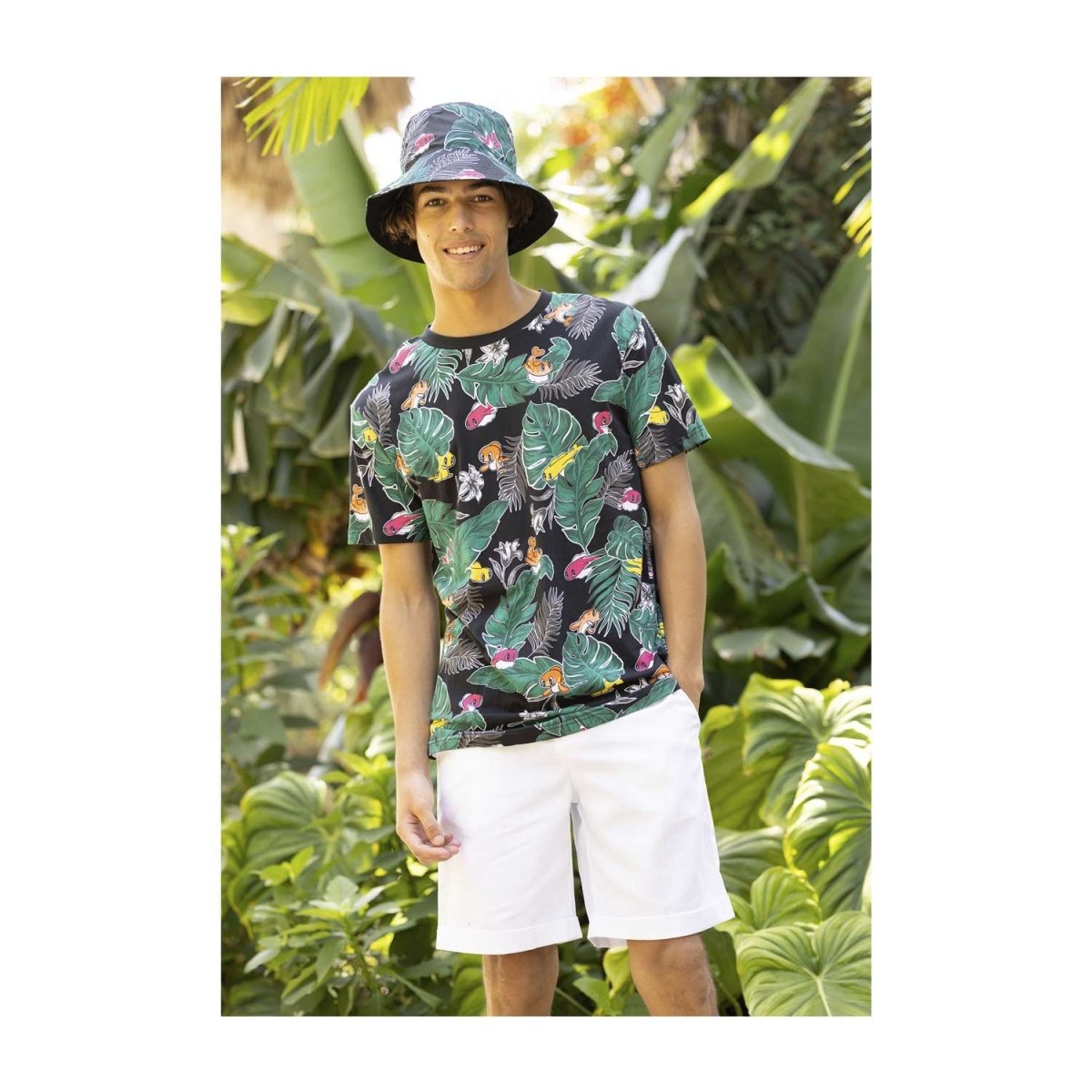 Friends & Fronds Pokémon Tropical T-Shirt - Adult | Pokémon Center ...
