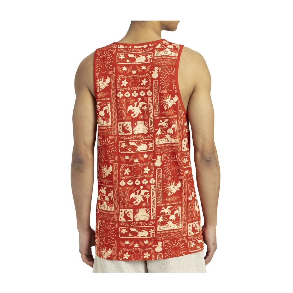 Island Vibes Pokémon Tropical Fitted Tank Top - Men | Pokémon Center ...