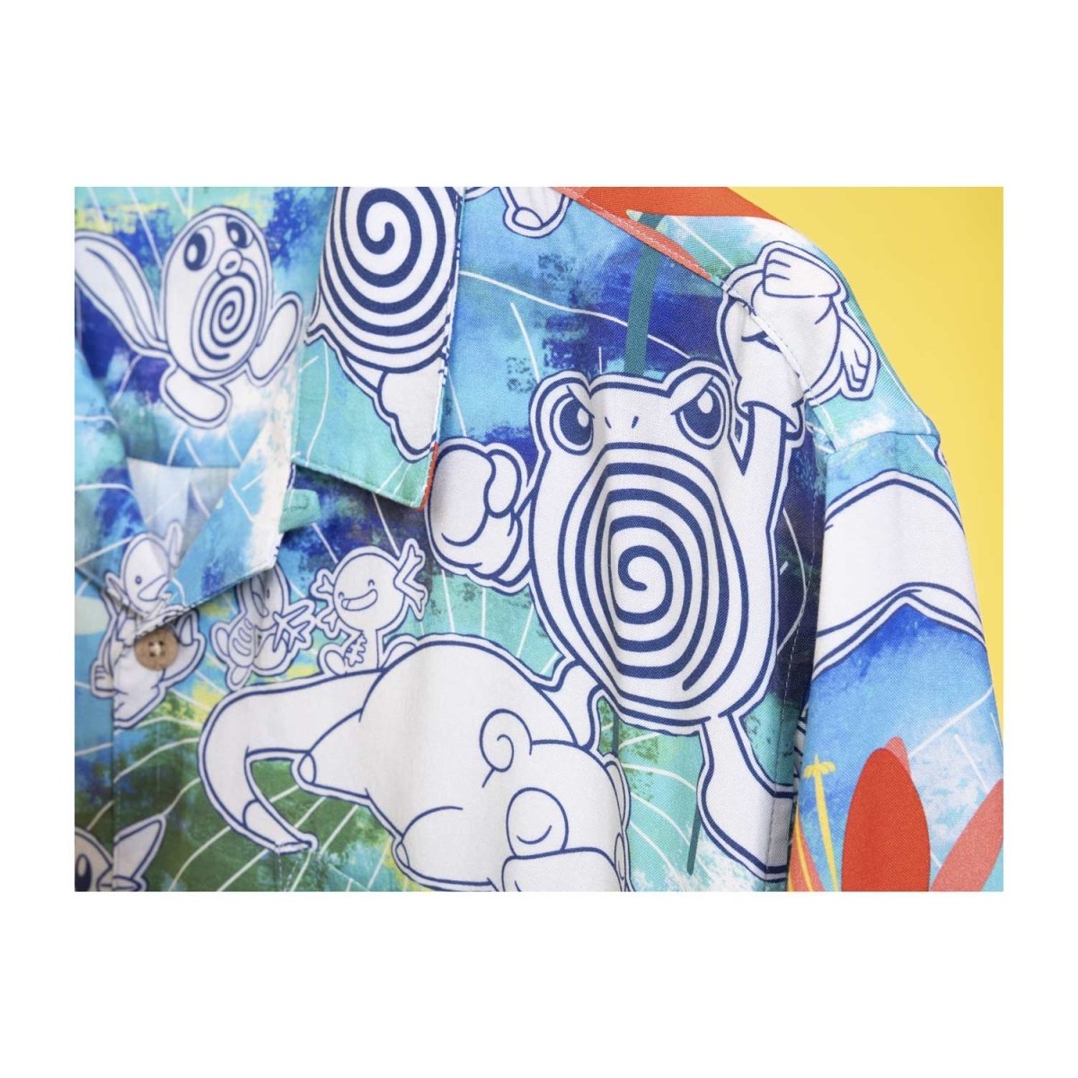 Sunlit Marsh Pokémon Tropical Shirt - Adult | Pokémon Center UK ...