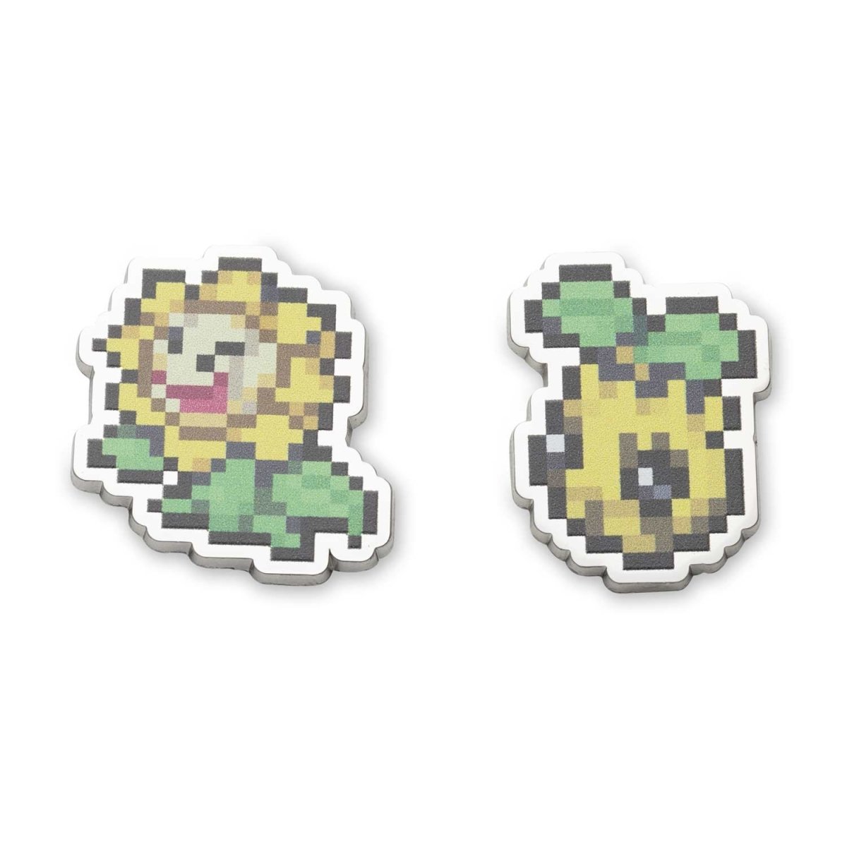 Sunkern & Sunflora Pokémon Pixel Pins (2-Pack) | Pokémon Center ...