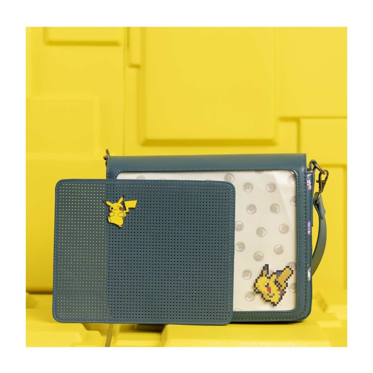 Pokémon Pixel Pin Collector Shoulder Bag | Pokémon Center Official Site