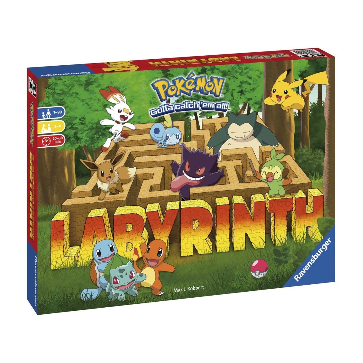 Pokémon Labyrinth Board Game by Ravensburger | Pokémon Center UK ...
