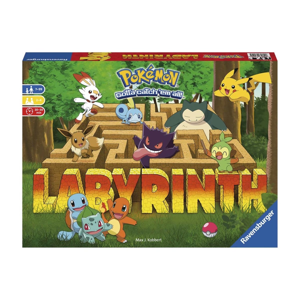 Pokémon Labyrinth Board Game by Ravensburger | Pokémon Center UK ...