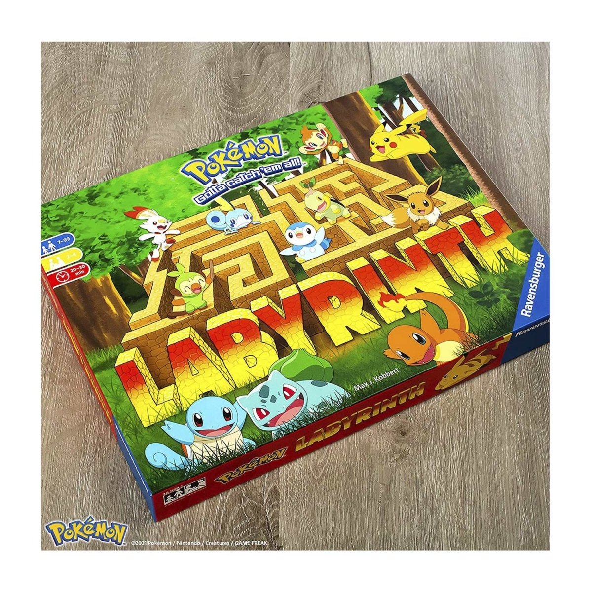 Pokémon Labyrinth Board Game by Ravensburger | Pokémon Center UK ...