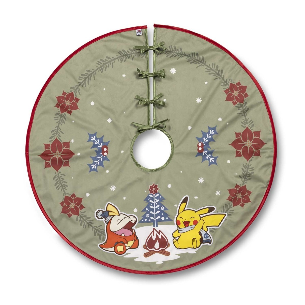 Pokémon Holiday Stockings & Tree Skirt Bundle | Pokémon Center Official ...
