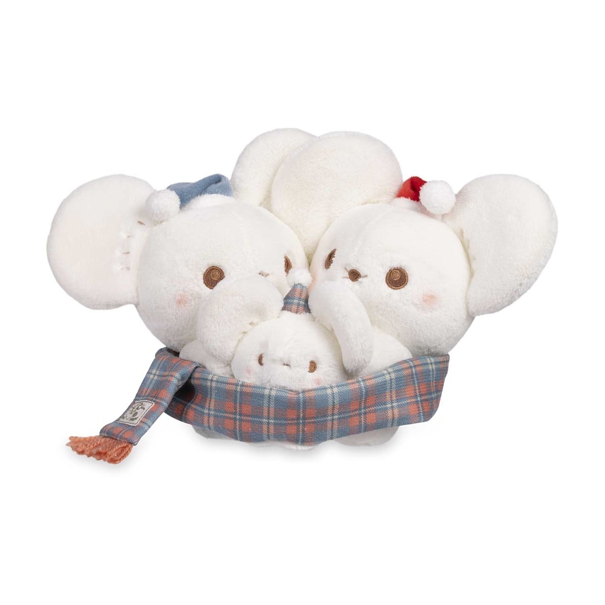 Tandemaus & Maushold Pokémon Pins & Holiday Plush Bundle | Pokémon ...