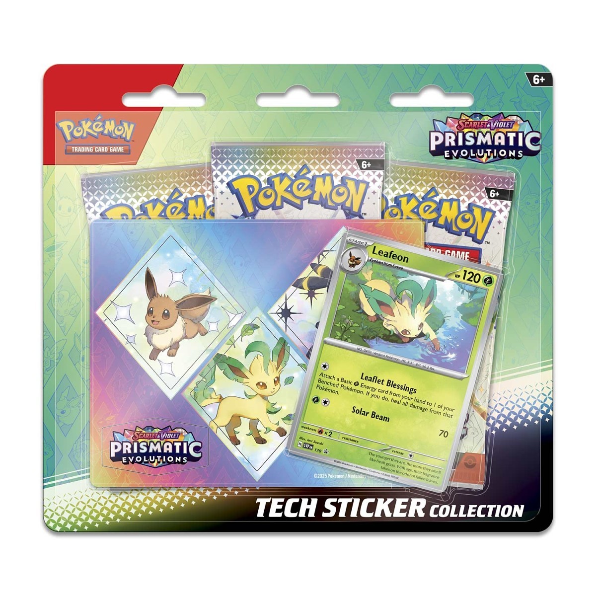 Pokémon TCG: Scarlet & Violet-Prismatic Evolutions Tech Sticker ...