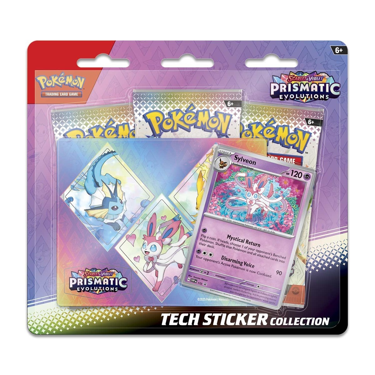 Pokémon TCG: Scarlet & Violet-Prismatic Evolutions Tech Sticker ...