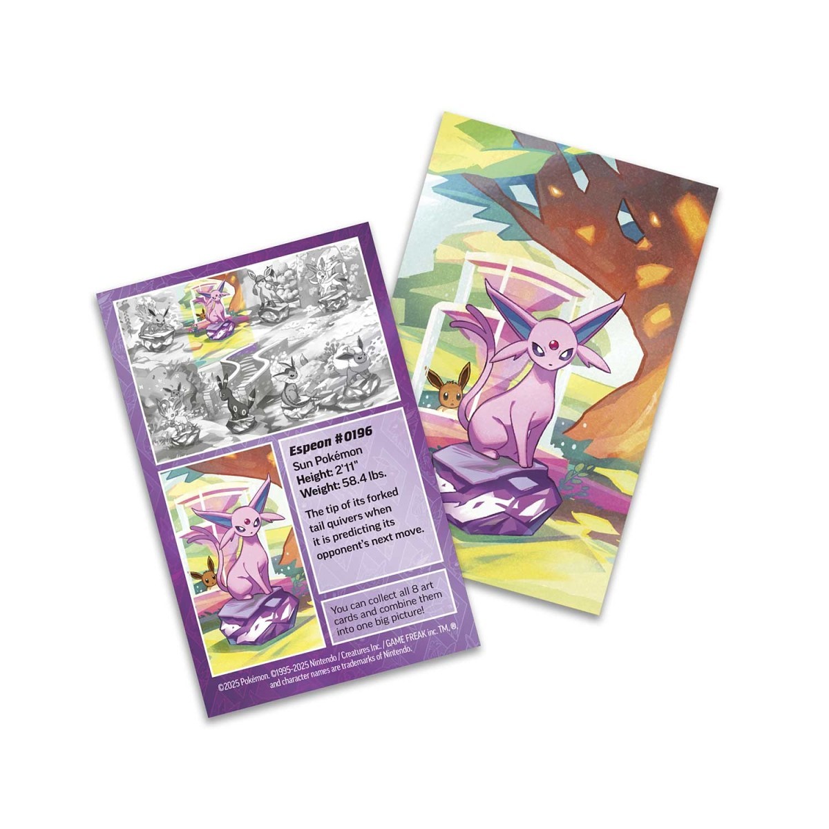 Pokémon TCG: Scarlet & Violet-Prismatic Evolutions Mini Tin (Espeon ...