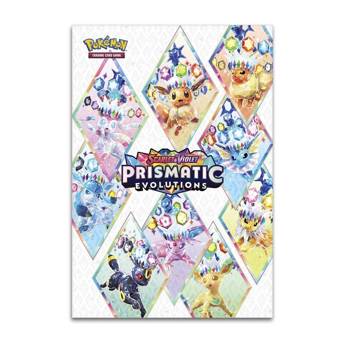 Pokémon TCG: Scarlet & Violet-Prismatic Evolutions Poster Collection ...
