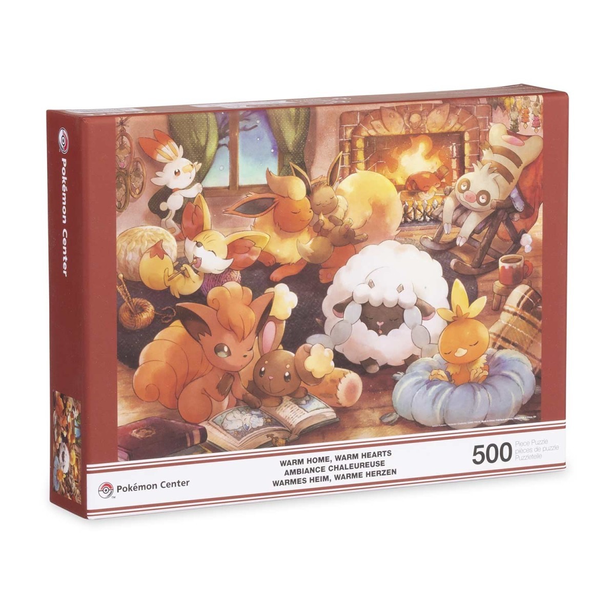 Warm Home, Warm Hearts Puzzle (500 Pieces) | Pokémon Center Official Site