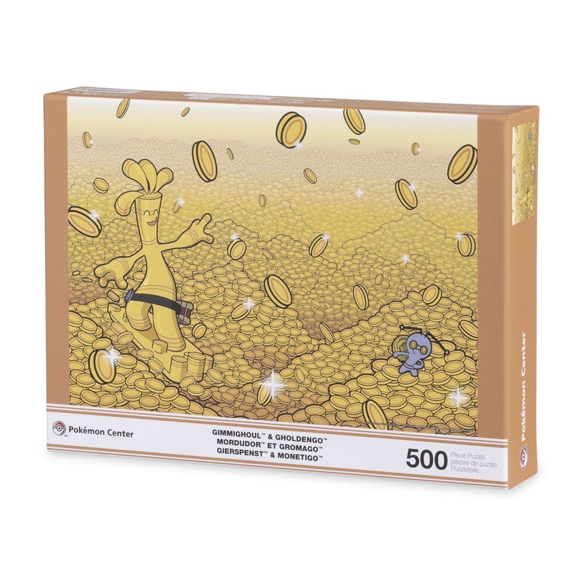 Gimmighoul & Gholdengo Puzzle (500 Pieces) | Pokémon Center UK Official ...
