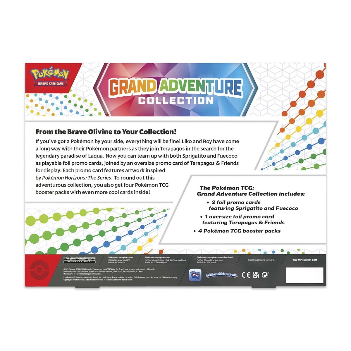 Pokémon TCG: Grand Adventure Collection | Pokémon Center Canada ...