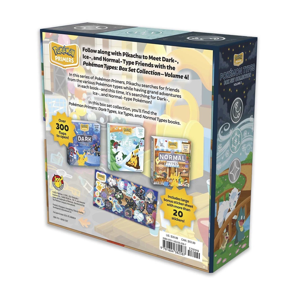 Pokémon Primers Types: Box Set Collection Volume 4 (Dark, Ice & Normal ...