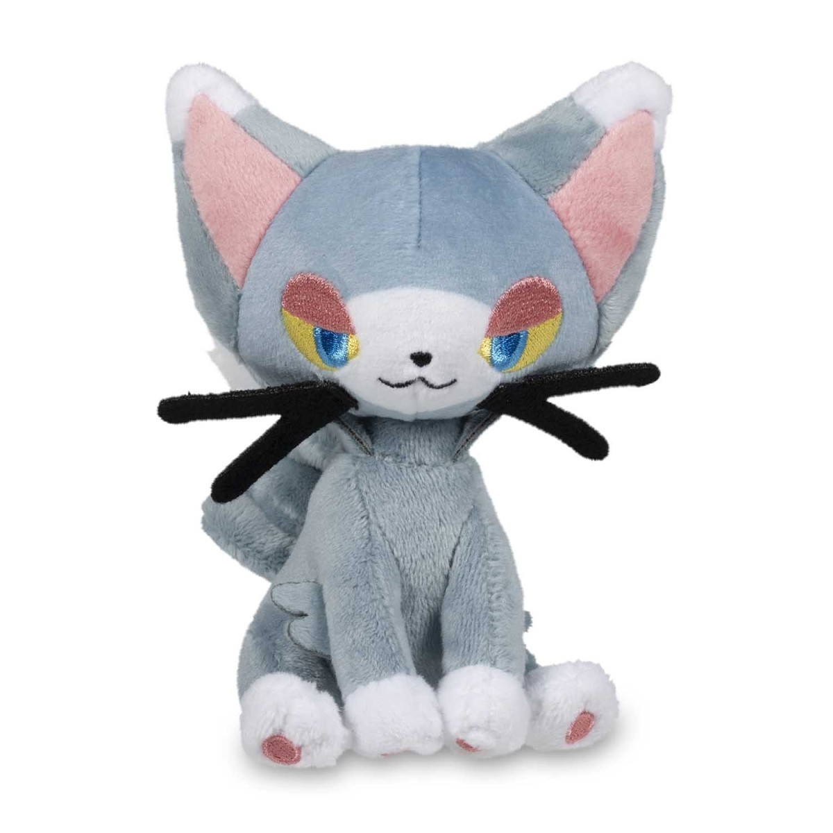 Glameow Sitting Cuties Plush - 5 In. | Pokémon Center Official Site