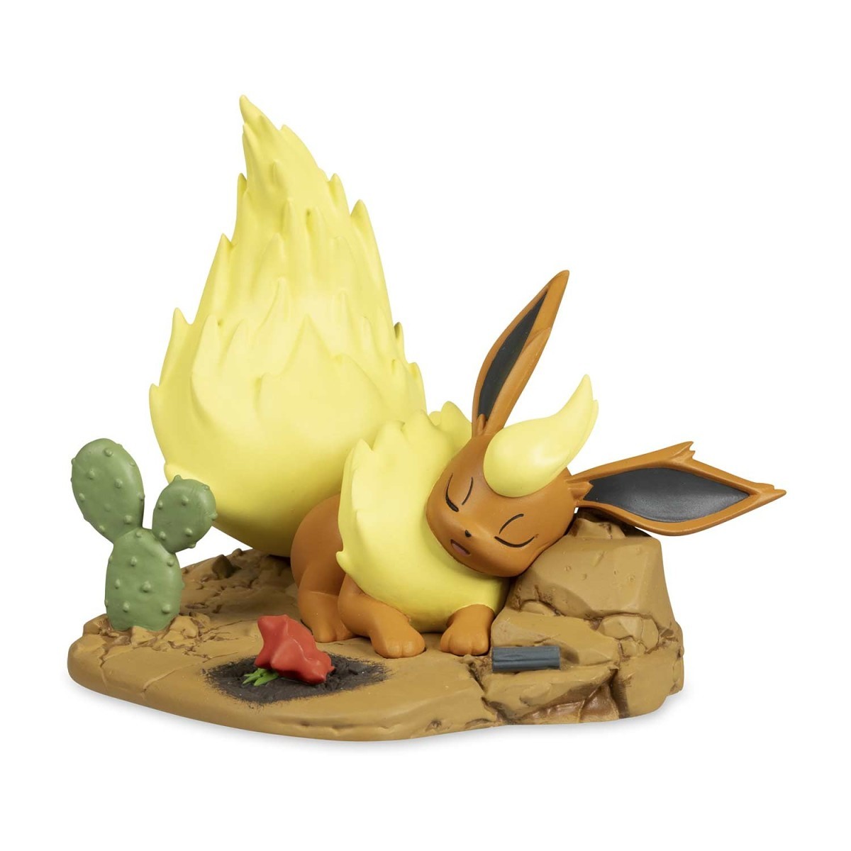 Satisfied Snooze with Flareon Evolving Personalities Figure | Pokémon ...