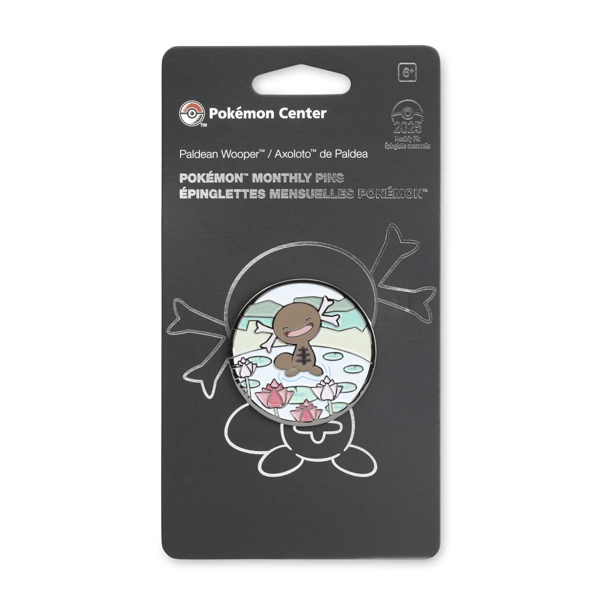 Paldean Wooper Pokémon Monthly Pins: Habitat Pin (1 of 12) | Pokémon ...