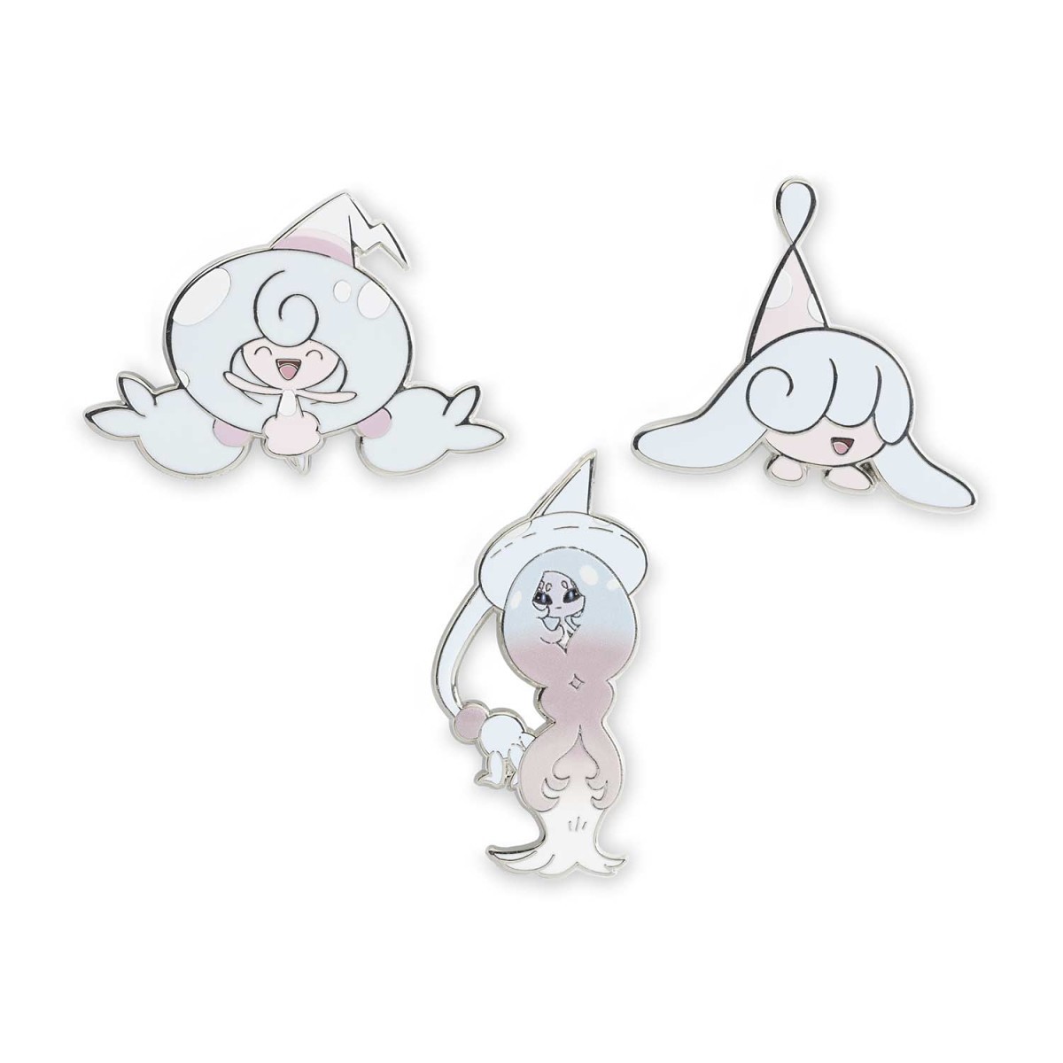 Hatenna, Hattrem & Hatterene Pokémon Pins (3-Pack) | Pokémon Center ...